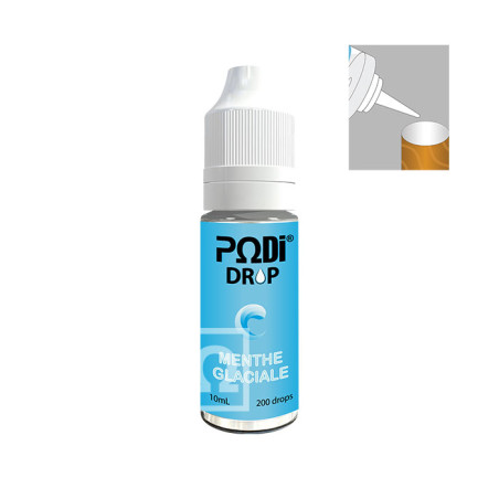 PODIDROP - Goutte aromatique - Menthe glaciale (à l'unité)